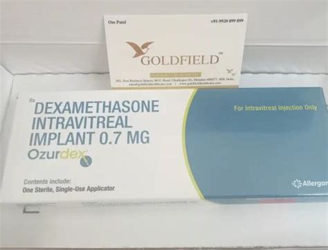 Ozurdex 0 7mg Injection At Rs 6000 Vial In Kolkata Id 2853311566591