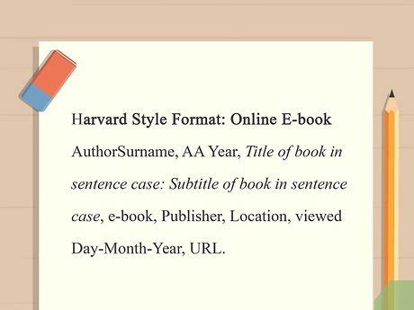 Easy Ways To Cite A Book Harvard Style WikiHow Life