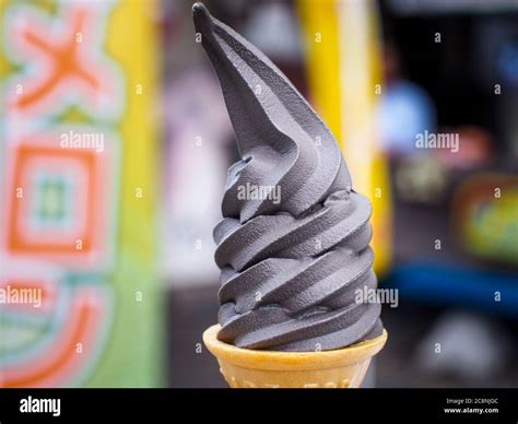 Squid Ink Ice Cream