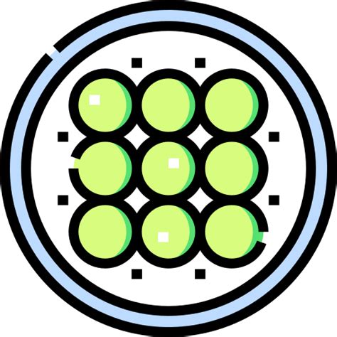 Density Detailed Straight Lineal Color Icon