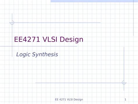 Ppt Ee4271 Vlsi Design Dokumentips