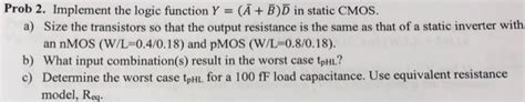 solved prob 2 implement the logic function y a b d in