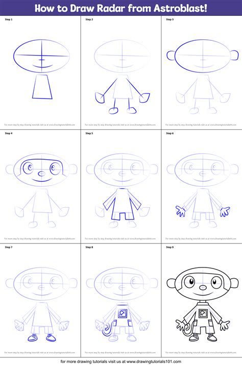 How To Draw Radar From Astroblast Astroblast Step By Step