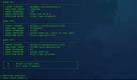 Creating Injectable Shellcodes With Venom July 3 2025