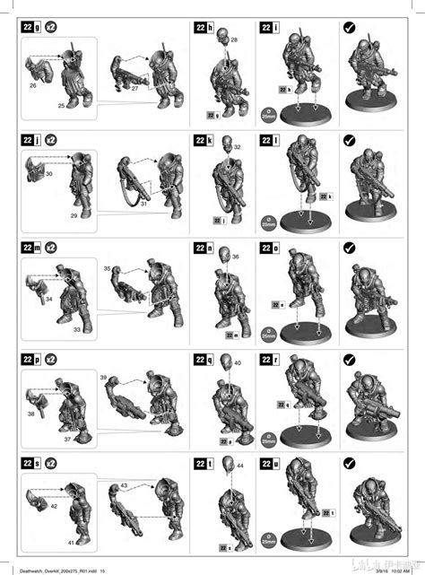 【战锤40k拼装说明书】基因窃取者 Overkill 混血种 哔哩哔哩