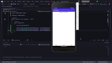 Simple Tabbar Using Net Maui Youtube