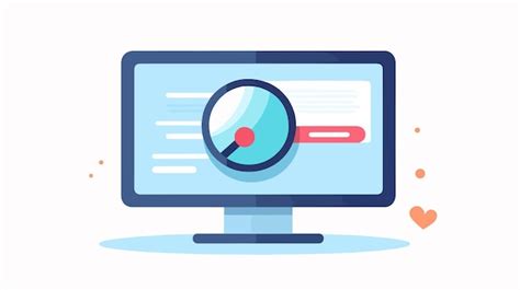 Trendy Flat Style Computer Icon Click Isolated Premium Ai Generated Vector