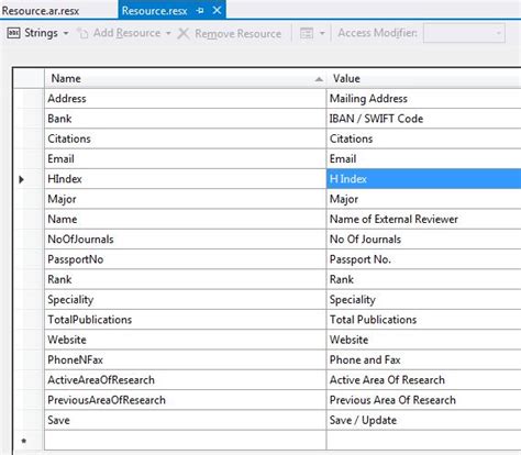 Multilingual Data From Resource File Stack Overflow