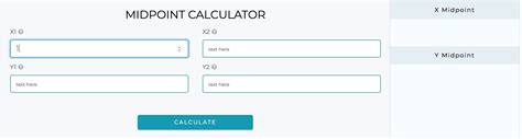 Midpoint Calculator To Calculate The Midpoint With Steps