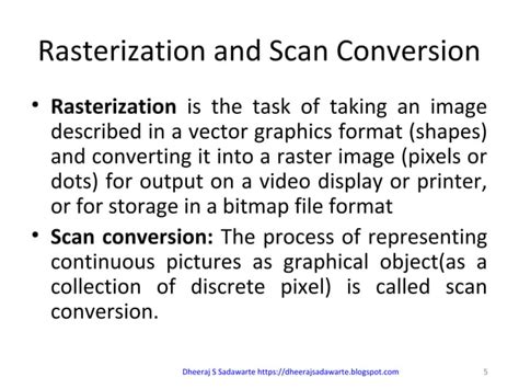1 Basics Of Computer Graphics Ppt Graphics Software Computer