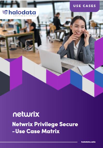 Netwrix Netwrix Privilege Secure Use Case Matrix Halodata