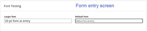 How To Increase Font Size On Saved Form Laserfiche Answers