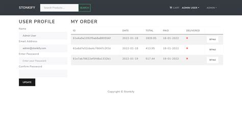 Github Gh Sty Stonkify A Ecommerce Application Built Using Typescript Nextjs Mongodb