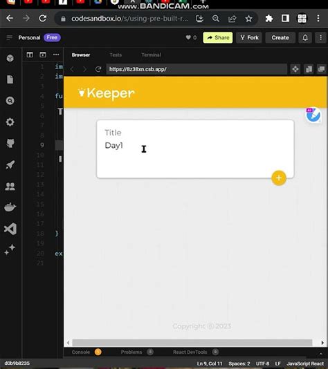Notes Making Web App Using Reactjs Shorts Youtube
