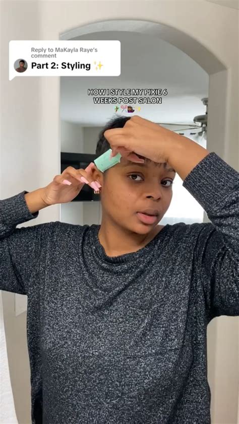 How To Style Your Pixie Cut Pixie Cut Hair Style Pixie Cut Tutorial