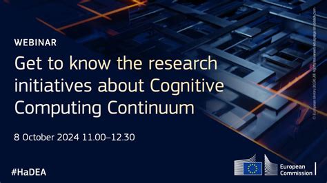 webinar cognitive computing continuum european commission