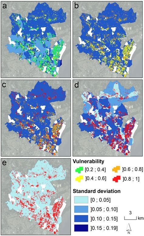 8 average building vulnerability and standard deviation per