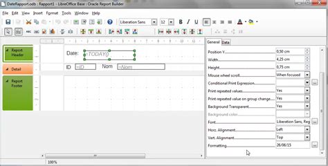 LibreOffice Base Keyboard Shortcuts Defkey