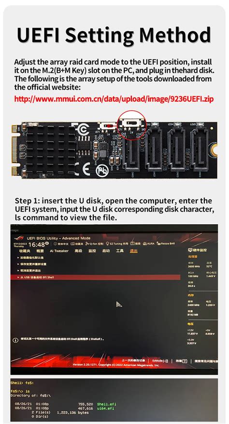 IOCREST M 2 To 4 Ports RAID SSD HDD Adapter 88SE9236 Chip