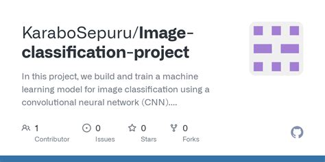 Github Karabosepuru Image Classification Project In This Project We Build And Train A