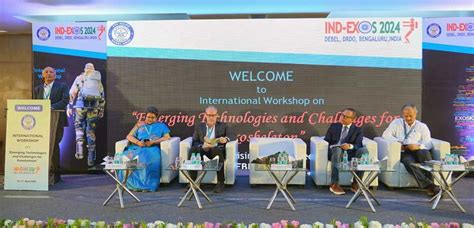 Drdo Workshop Advancing Exoskeleton Technology Through Collaborative