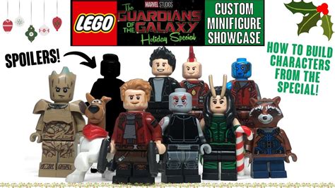 Lego Guardians Of The Galaxy Holiday Special Custom Minifig Showcase