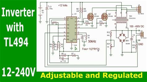 Understanding And Building A DC To AC Inverter Circuit A Comprehensive Diagram Explanation