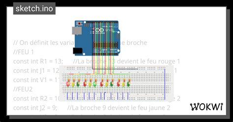 feux de circulation copy 2 wokwi esp32 stm32 arduino simulator