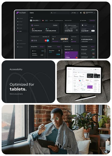 Admin Dashboard UI CRM Behance
