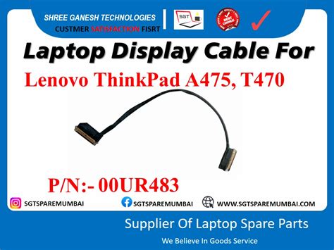 Laptop Display Cable For Lenovo Thinkpad A475 T470 P N 00ur483 At