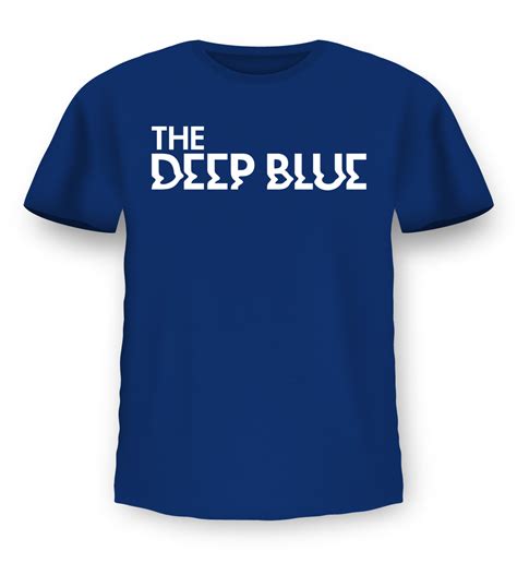 Custom Tee Blue Customskins