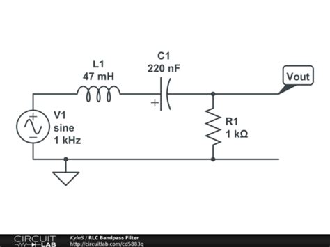 Bandpass Filter Circuit Diagram
