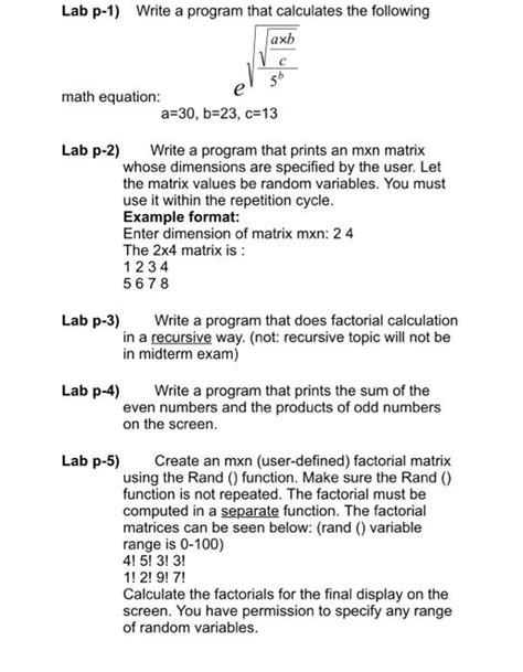 Lab P 1 Write A Program That Calculates The