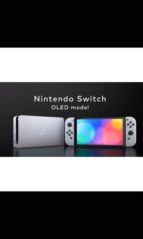 Nintendo Switch OLED Model Video Gaming Video Game Consoles Nintendo On Carousell