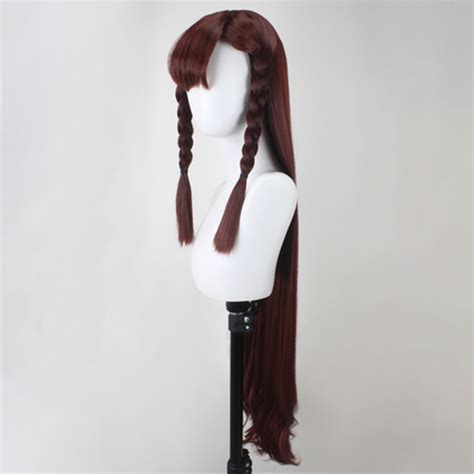 Street Fighter Bishoujo Chun Li Chun Li Deep Brown Cosplay Wig Gcosplay