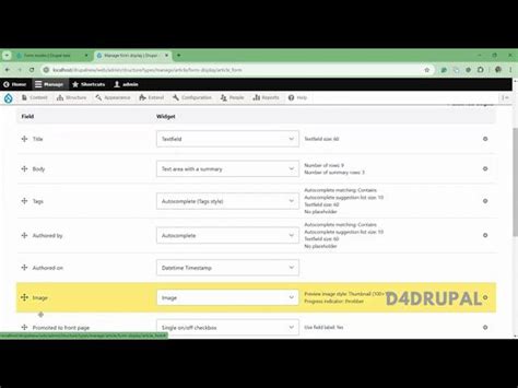 Saranya Ashokkumar On Linkedin How To Use Custom Form Modes In Drupal 10 Drupal 9 Drupal 8