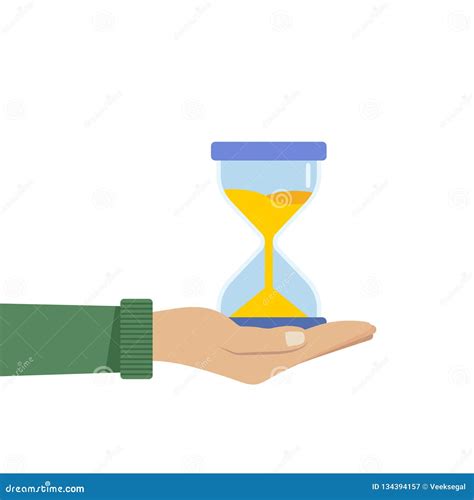 D Man Running Clock Stock Illustrations D Man Running Clock Stock Illustrations Vectors