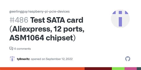 Test Sata Card Aliexpress 12 Ports Asm1064 Chipset · Issue 486