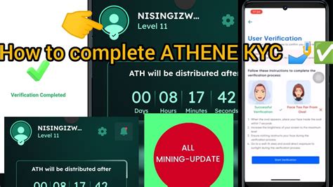 Athene Network Update 🤑 How To Complete Kyc Verification 🤳 Step By Step Youtube