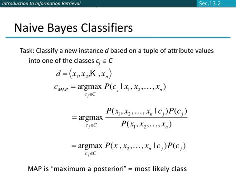PPT Lecture Text Classification The Naive Bayes Algorithm PowerPoint Presentation ID
