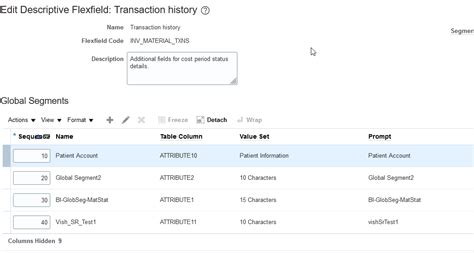 Add Data To Descriptive Flexfields On The Material Transactions Page Using Rest Api
