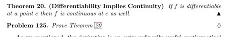 Solved Theorem 20 Differentiability Implies Continuity If