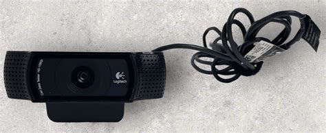 Used Logitech C P Usb Hd Pro Webcam V U Tested And Working Ubb Threads