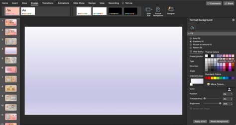 How To Add Color Gradient Fill To Powerpoint Backgrounds Envato Tuts