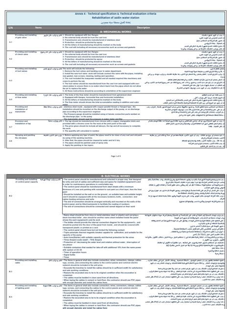 Annex 4 Technical Specification Pdf