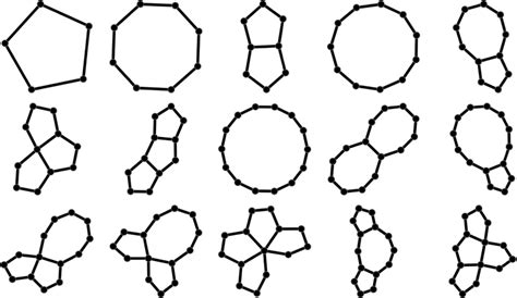 Some Small Biconnected Subgraphs Of The 5 5 Tiling Removing A