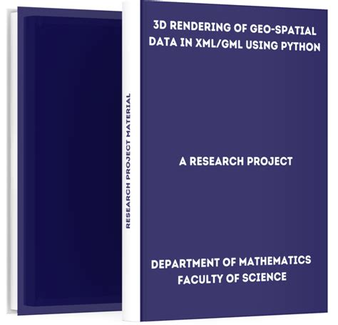 3d rendering of geo spatial data in xml gml using python