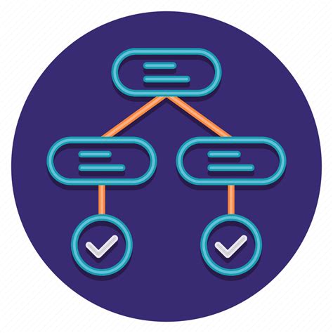 Choice Decision Tree Icon Download On Iconfinder