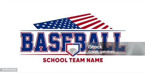 흰색 배경에 격리된 야구팀 디자인 학교 정신 셔츠 스포츠 팬 엠블럼 Championship에 대한 스톡 벡터 아트 및 기타 이미지 Championship T 셔츠