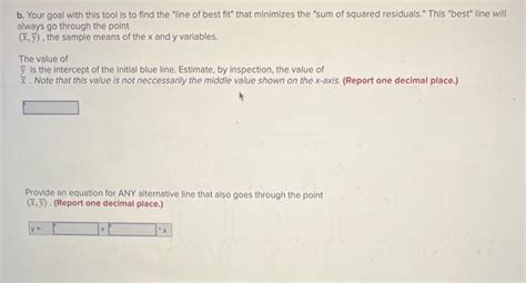 Solved Interact With The Above Tool As Instructed And